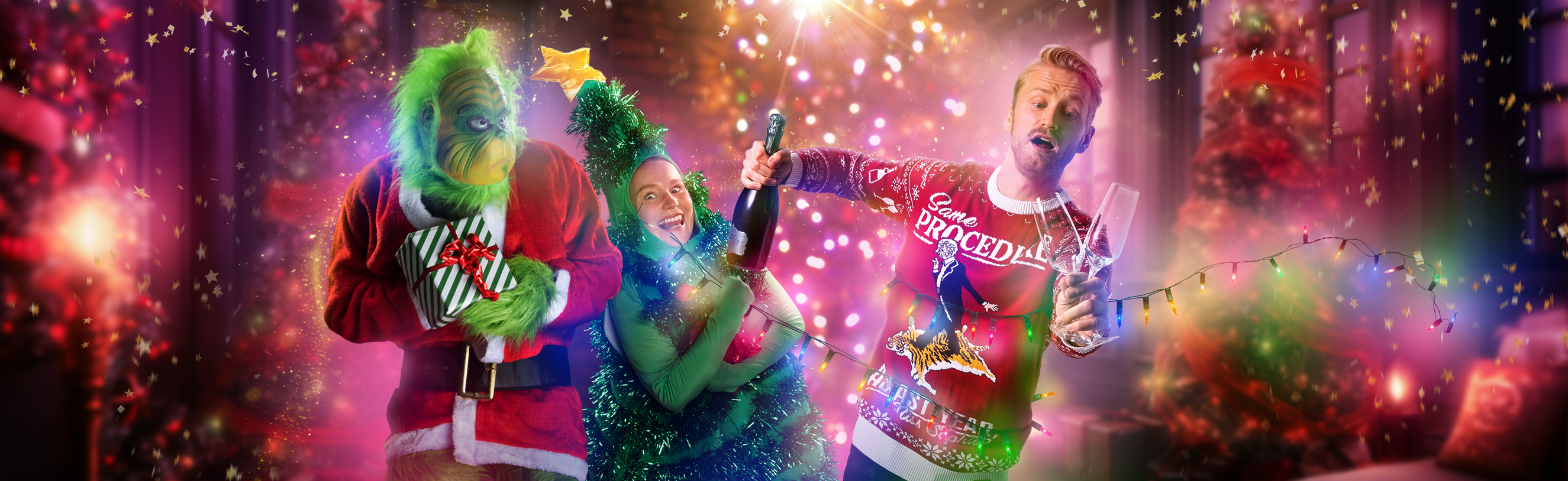 Julefest | Julefesttøj til dit Christmasparty | Partyking | Partyking