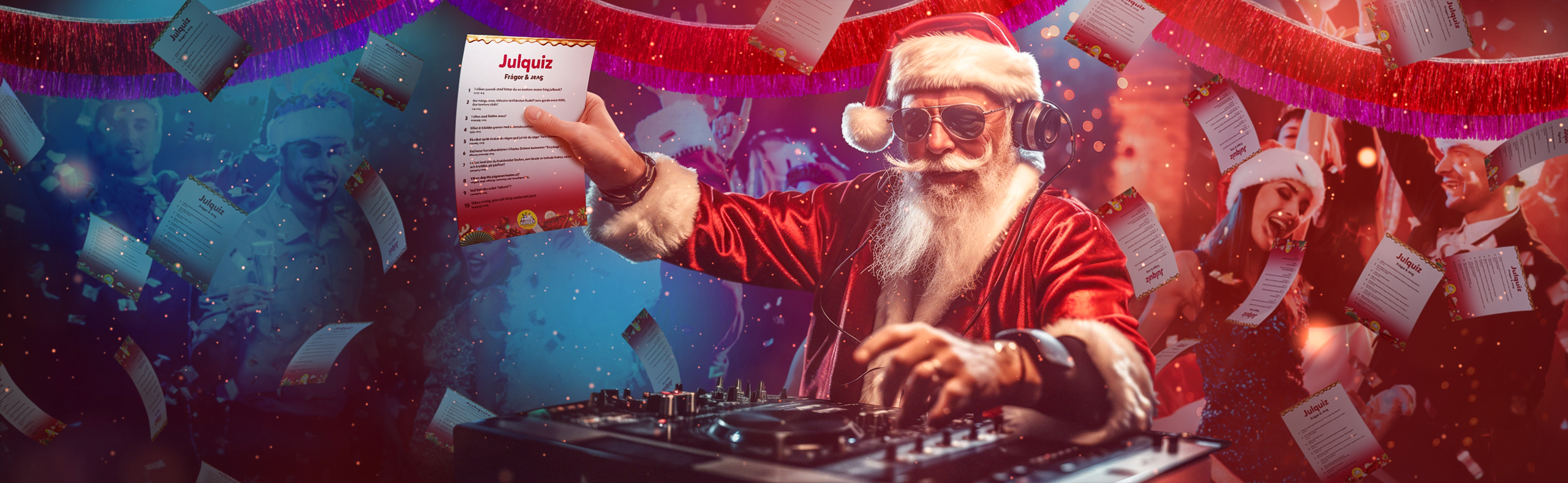 Julquiz till julfesten | Partykungen