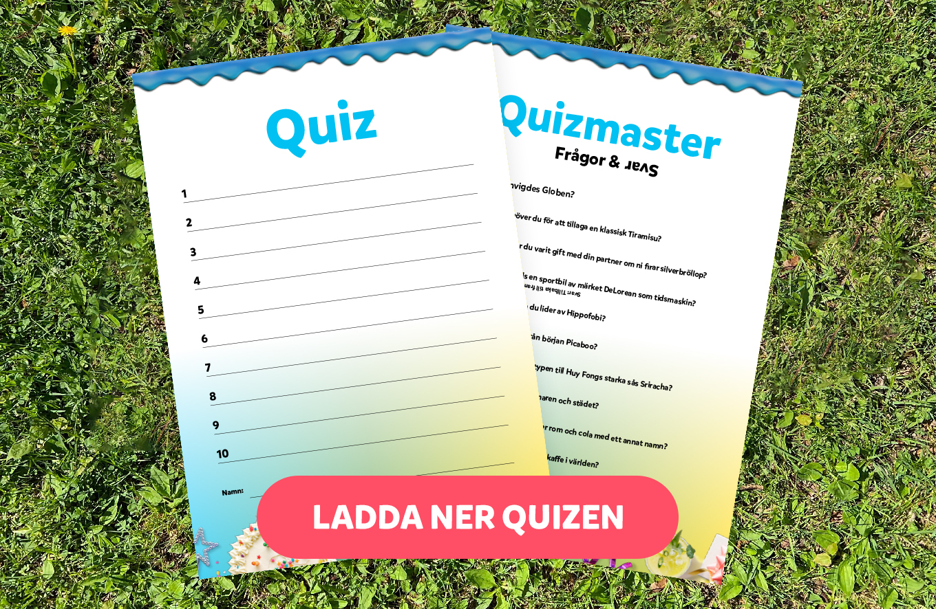 Tipspromenad Quiz Till Midsommarfesten Partykungen Tipspromenad Quiz Till Midsommarfesten Partykungen