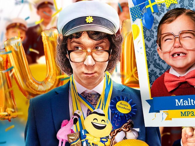 Studenten 2025 - Inbjudningskort, dukning, nallar med mer! | Partykungen