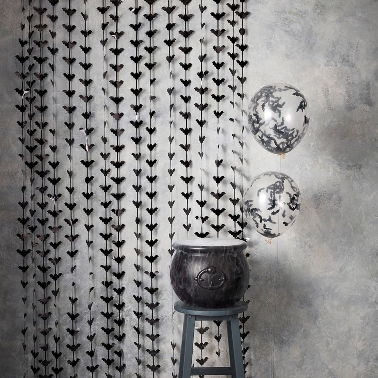 Backdrop Flagermus Sort | Partyking