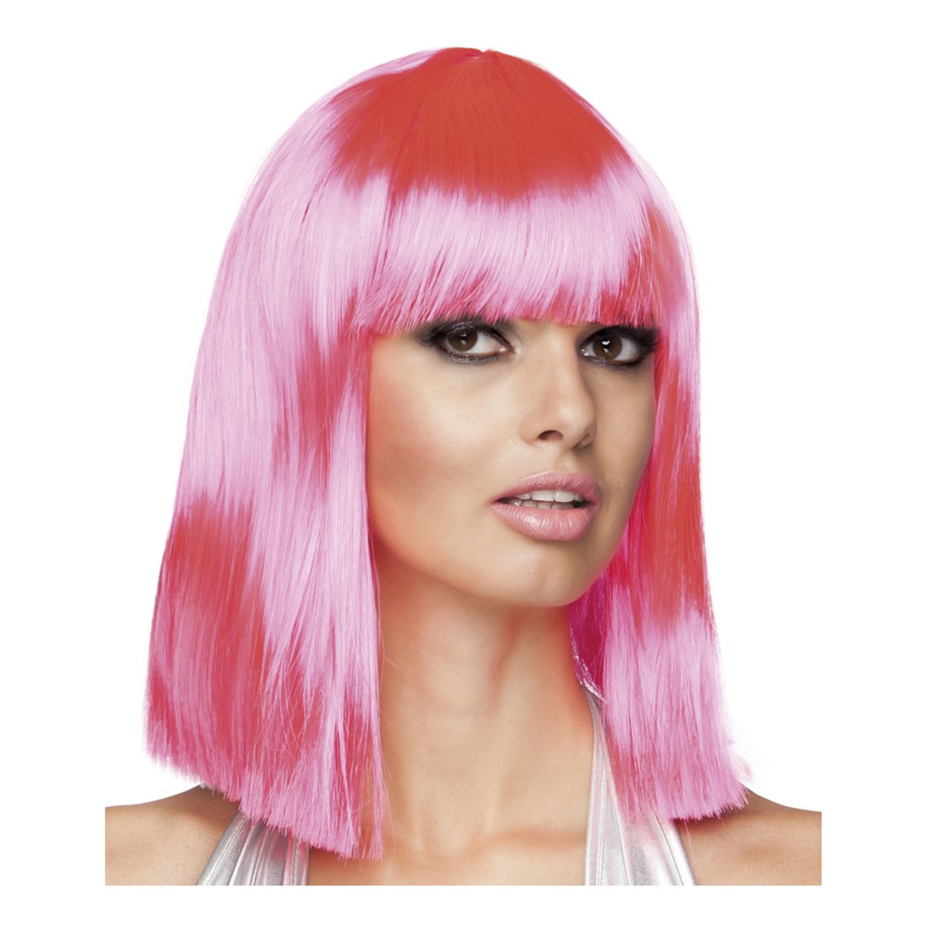 Dance Neon Rosa Peruk | Partykungen