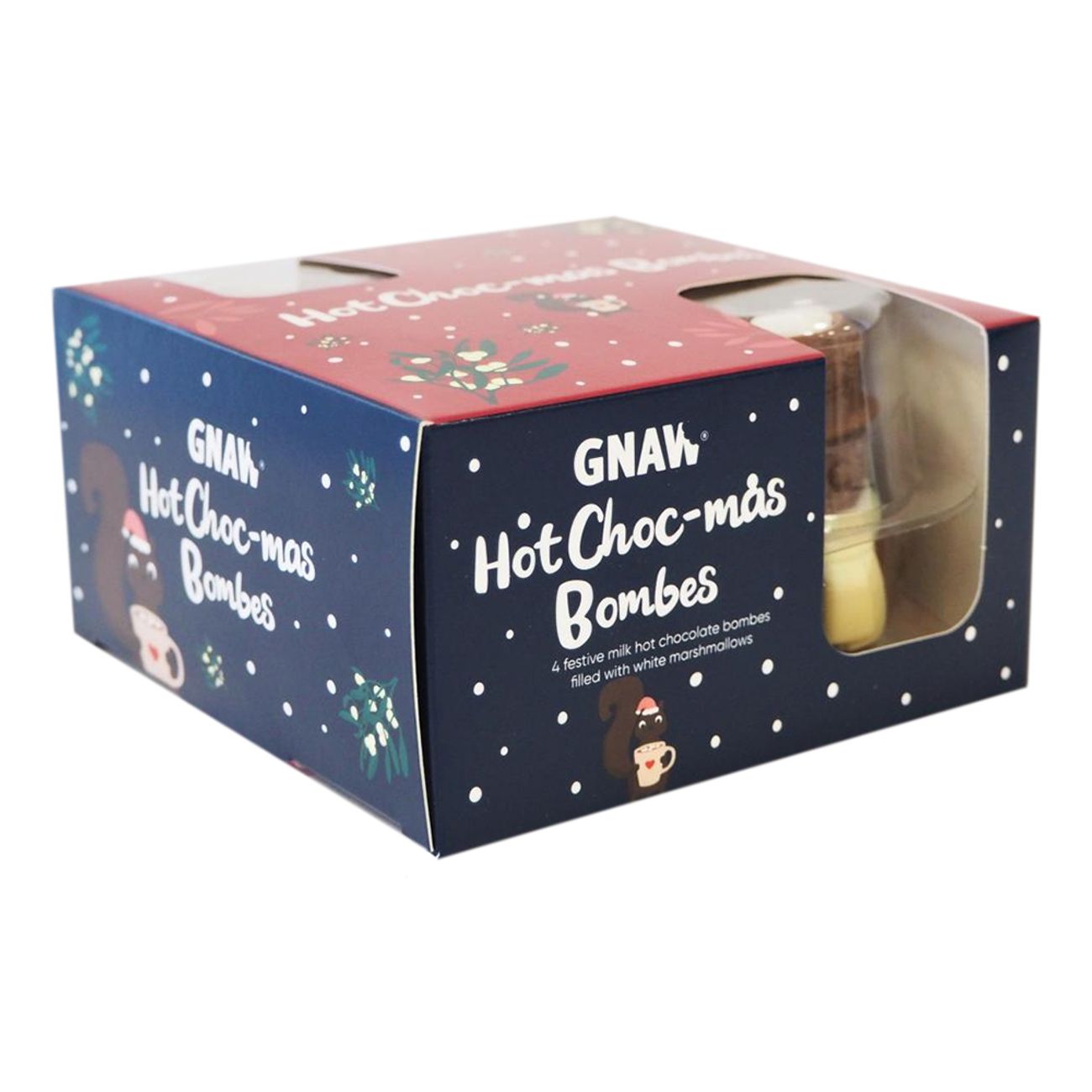 GNAW Hot Choc Santa and Snowmen Bombes | Partykungen