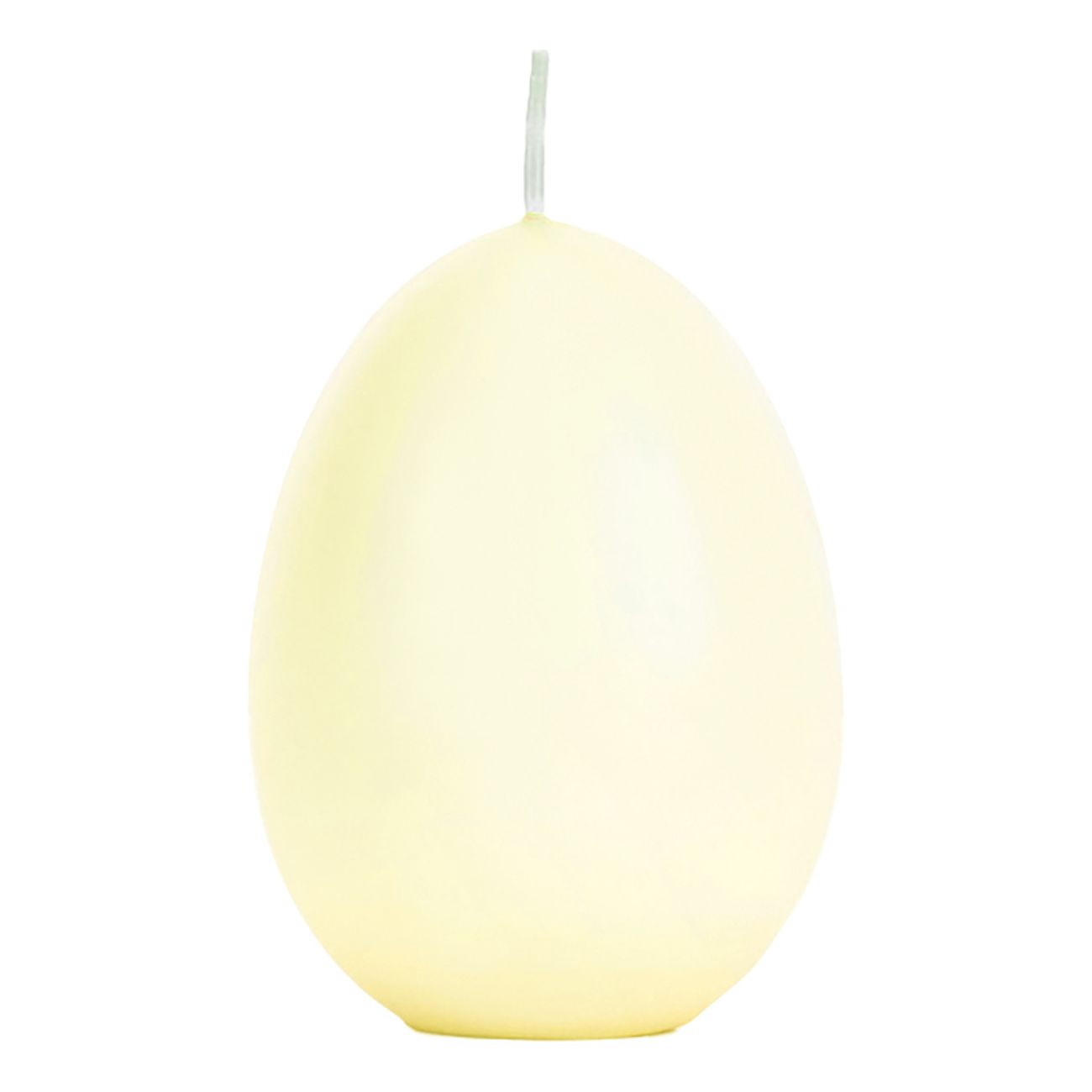 Gult Stearinljus Äggformat | Partykungen