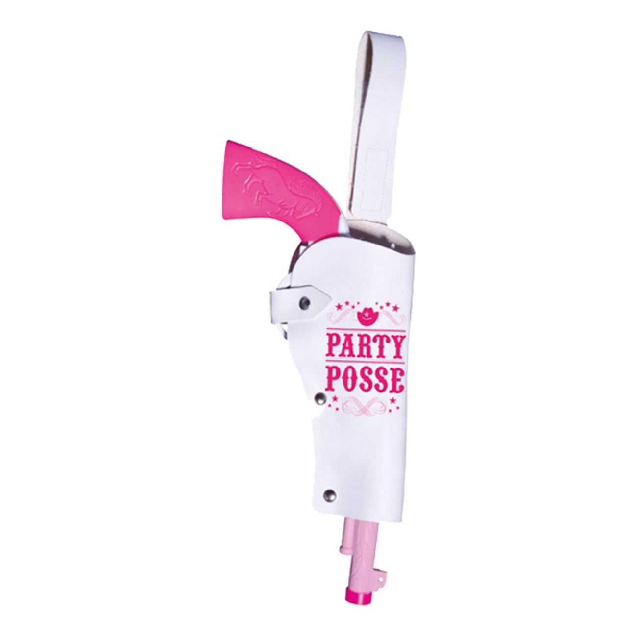 Hölster med Pistol Rosa | Partykungen