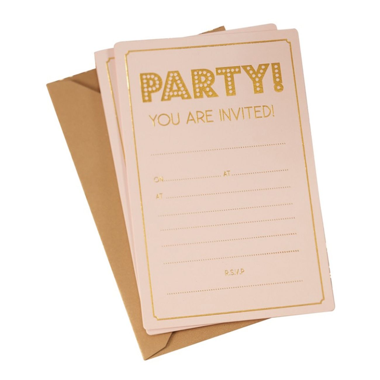 Invitasjonskort Party! | Partyking