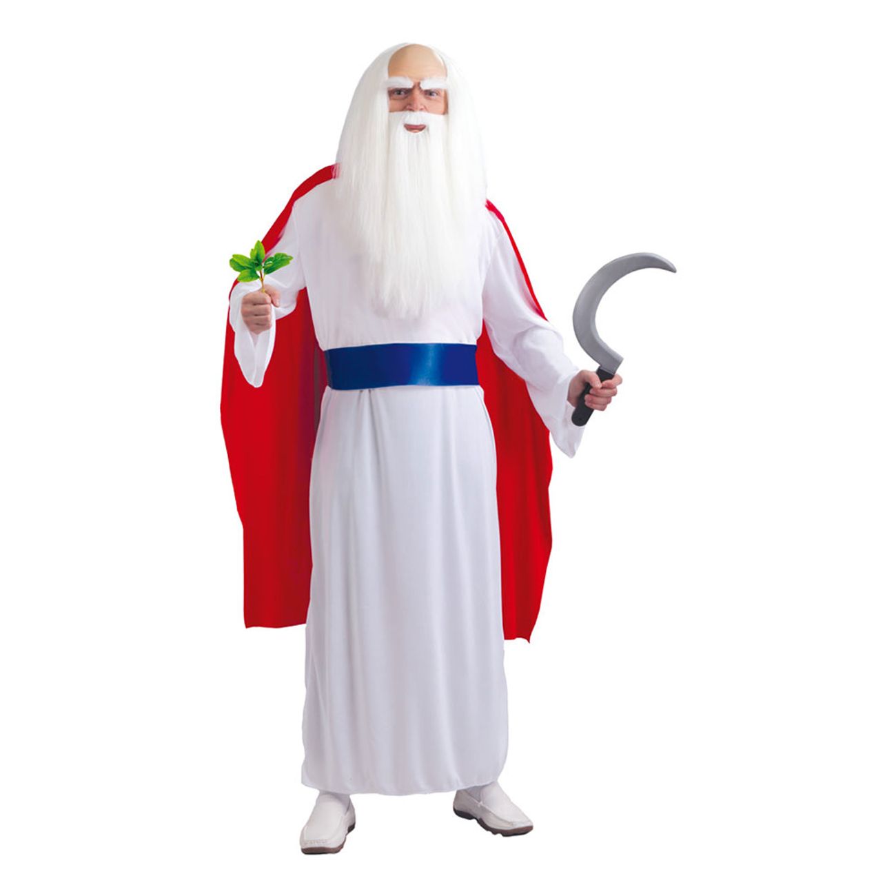 Magiker Hvid Kostume | Partyking