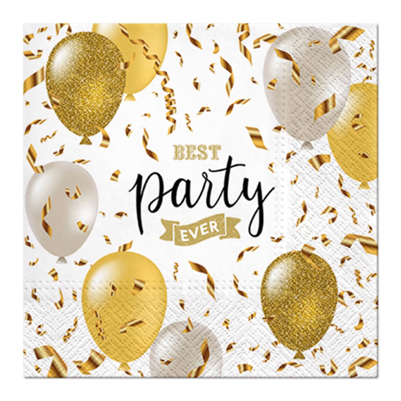 Servietter Best Party Ever | Partyking