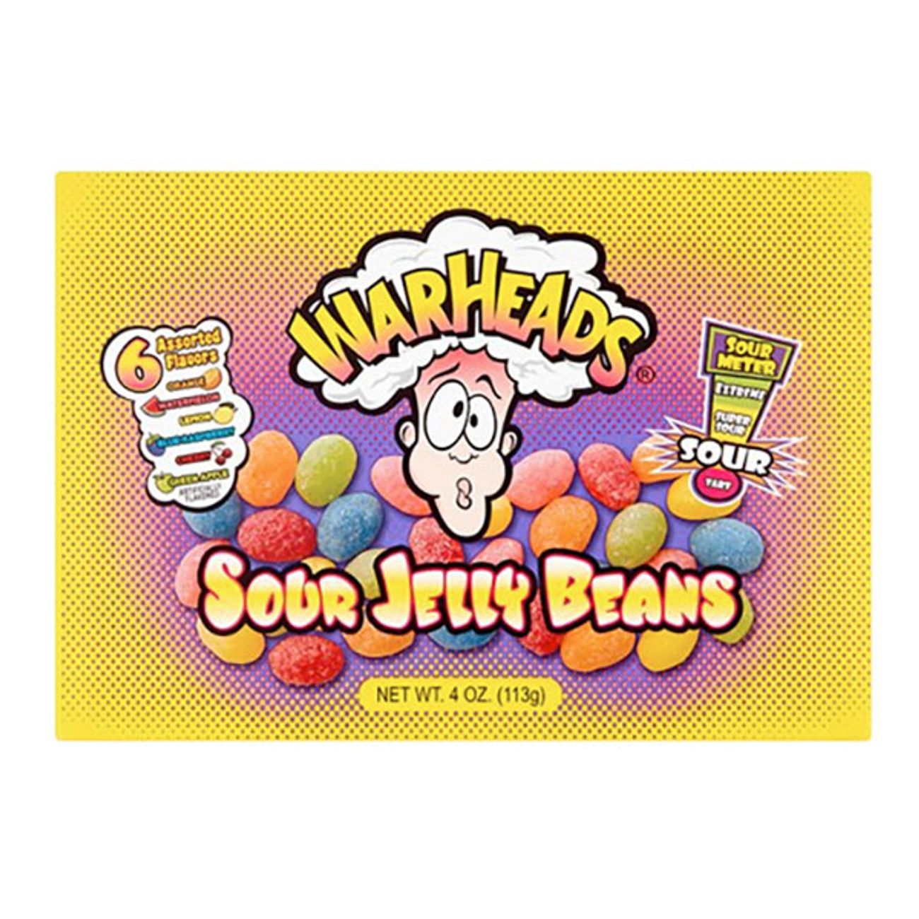 Warheads Sour Jelly Beans | Partyking