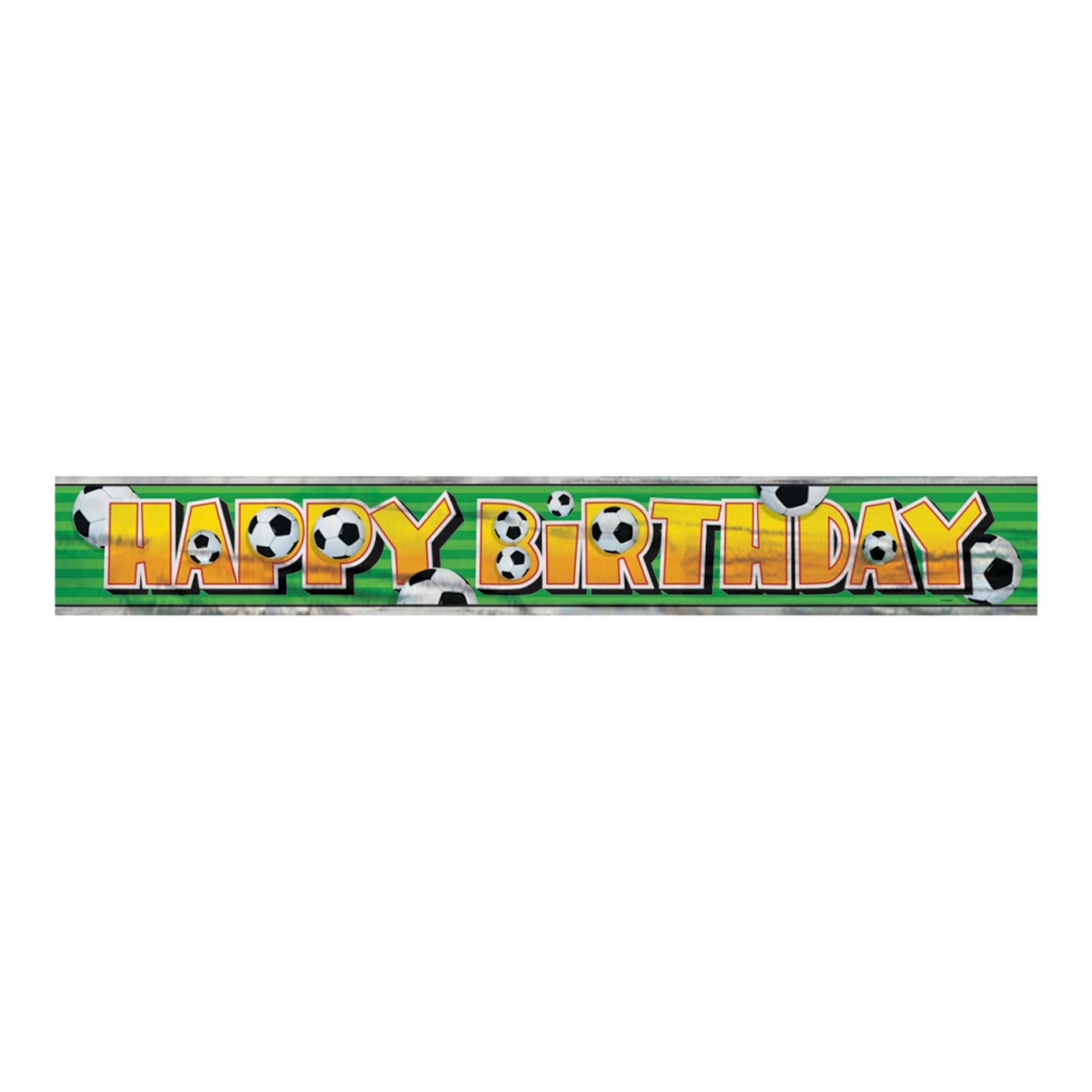 Banderoll Fotboll Happy Birthday Present presenttips Banderoll Fotboll Happy Birthday Present presenttips