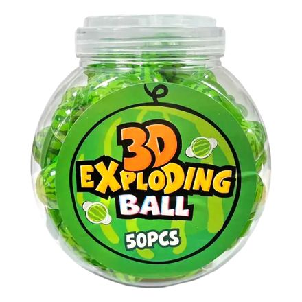 3D Vandmeloner Exploding Ball Økonomipakke | Partyking