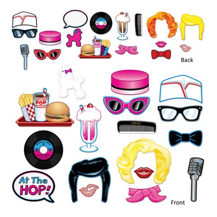 Fotoprops 50's Starterpack | Partyking