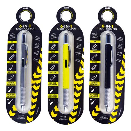 6-i-1 Multiverktyg Penna | Partykungen