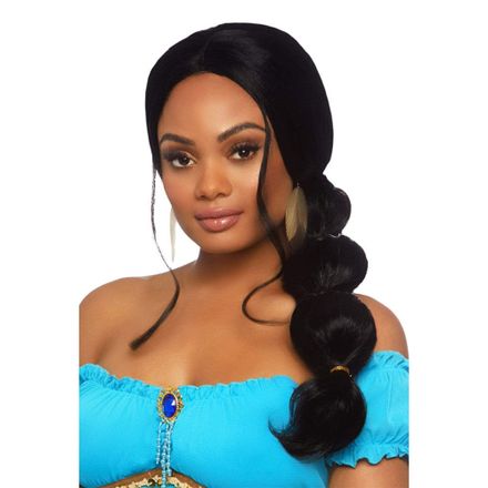 Arabisk Prinsessa Peruk Dam Svart | Partykungen