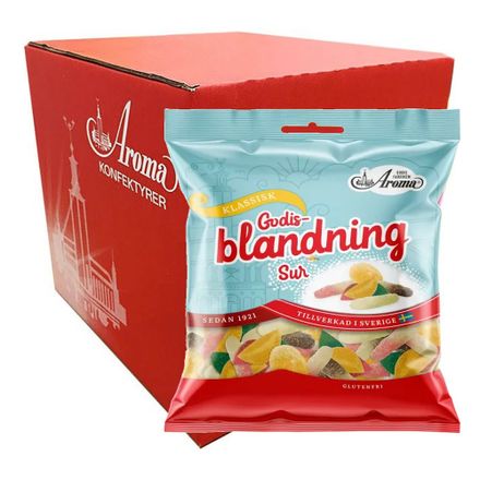 Aroma Godteri-blanding Sur Storpakning | Partyking