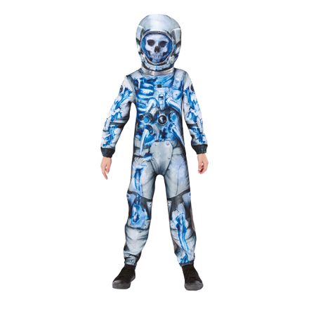 Astronaut Skelett Barn Maskeraddräkt | Partykungen