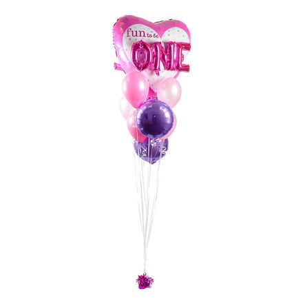 Ballongbukett Fun To Be One Jente | Partyking