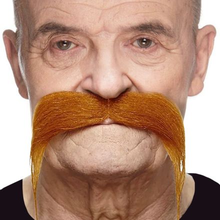 Bandit Moustache Orange | Partyking