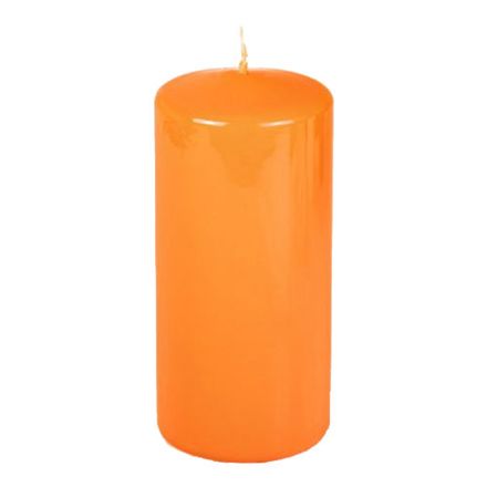Blockljus Orange Liten | Partykungen