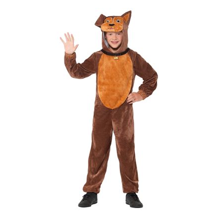 Brun Hund Børnekostume | Partyking