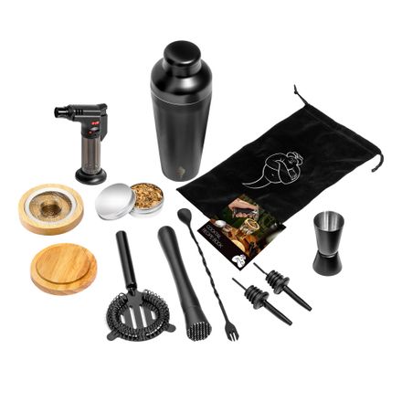 Cocktail Shaker & Smoker Set Deluxe | Partyking