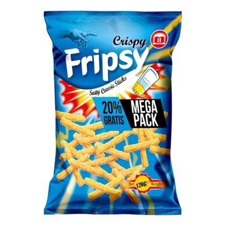 Crispy Fripsy Sticks Salt | Partykungen