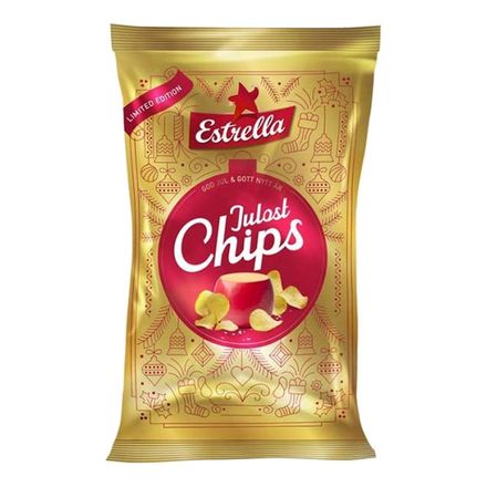 Estrella Julost Chips | Partykungen