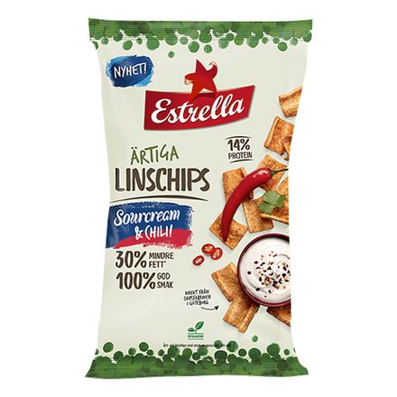 Estrella Linsechips Sourcream & Chili | Partyking