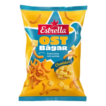 Estrella Ostepops Ekstra Store Cheddar | Partyking