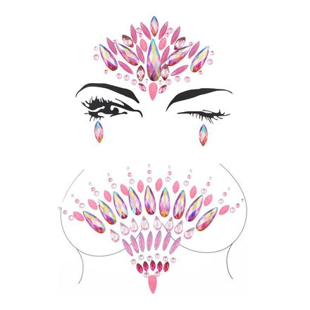 Face and Body Jewels Love | Partyking