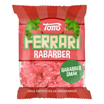 Toms Ferrari Rabarber Påse | Partykungen