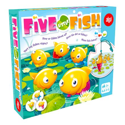 Five Little Fish Barnespill | Partyking