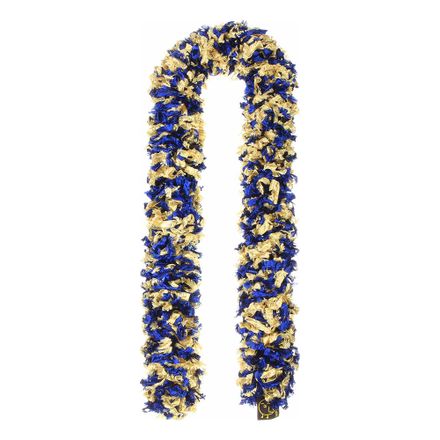 Fjerfri Boa Marineblå/Guld | Partyking
