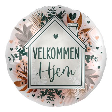 Folieballon Velkommen Hjem | Partyking