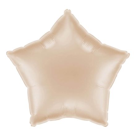 Folieballon Stjerne Californian Gold | Partyking