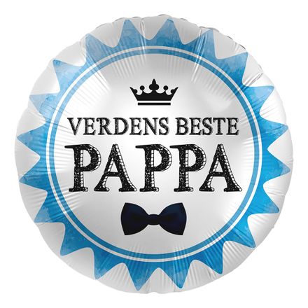 Folieballong Verdens Beste Pappa | Partyking
