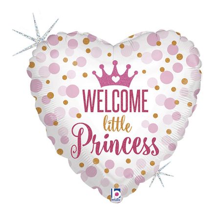Folieballong Welcome Little Princess | Partyking