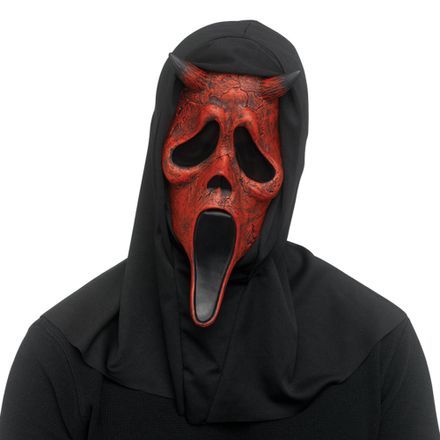 Scream Ghost Face Aged Devil Mask | Partykungen