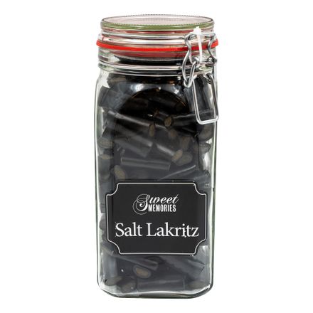 Glas med Slik Salt Lakrids | Partyking