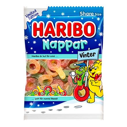 Haribo Nappar Vinter | Partykungen