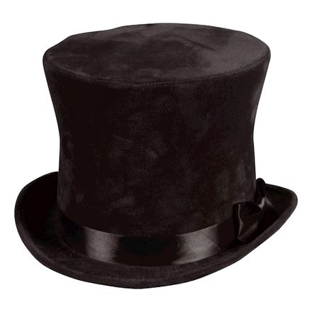 Høj hat Sort Flair Deluxe | Partyking