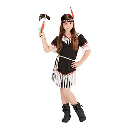 Native American Lasten Musta Naamiaisasu | Partyking.fi