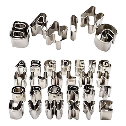 Kakeformer Bokstaver og Sifre | Partyking