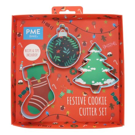 Kakeformer Julemotiv Sett | Partyking