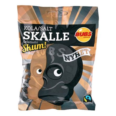 Karamell/Salt Skaller Skum i Pose | Partyking