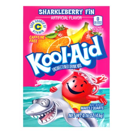 Kool-Aid Soft Drink Mix Sharkleberry Fin | Partyking