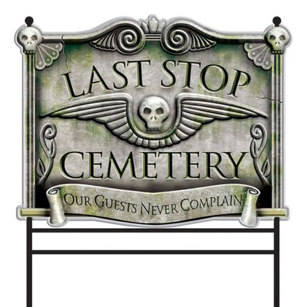 Last Stop Skilt | Partyking