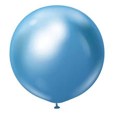Balloner Professional Gigantiske Blå Chrome | Partyking