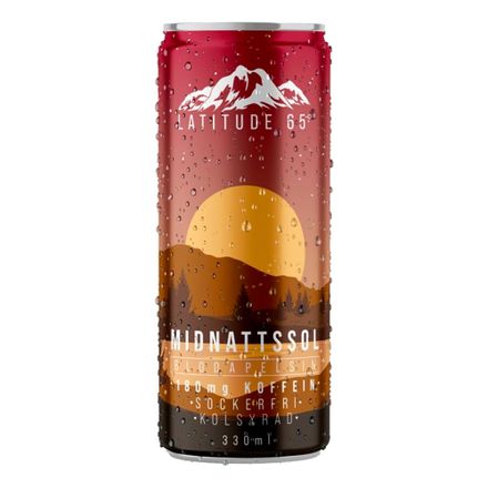 Latitude 65 Midnattsol Energidrik | Partyking