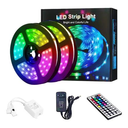 RGBIC LED Lysslynge med Fjernkontroll | Partyking
